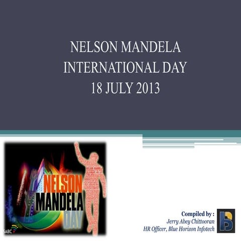 Nelson mandela international day july 18 | PPTX