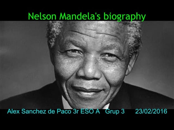 Nelson mandela | PPTX