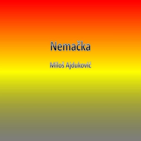 Nemacka2 nimiko | PPTX