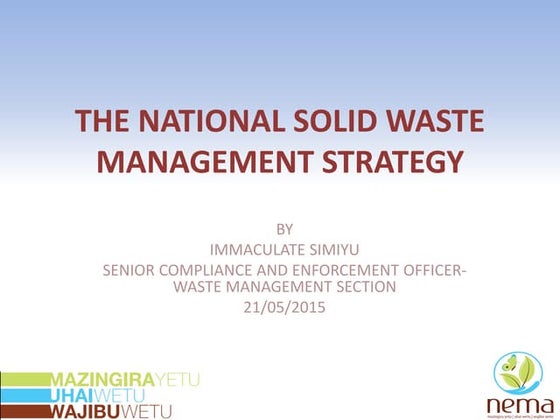 OUR WASTE OUR RESPONSIBILITY’waste management plan .pptx