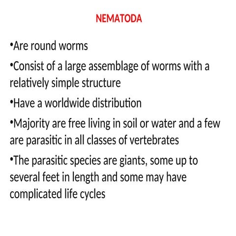 Parasitology: Hook worm and Stronglyoides stercoralis | PDF