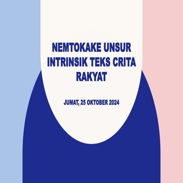 NEMTOKAKE UNSUR INTRINSIK TEKS CRITA RAKYAT.pptx