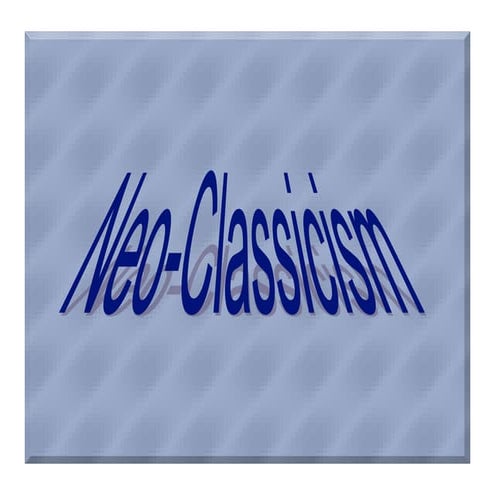 Neoclassical architecture | PPTX