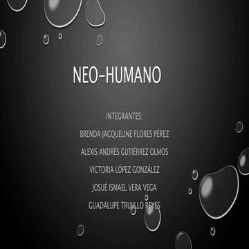 Teoria de la escuela neo humanista relacionista part 1. | PPTX