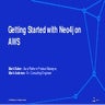Getting Started with Neo4j on AWS | PPTX