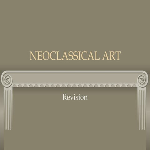 Neo-Classical Revision | PPT