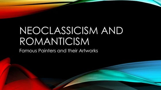 Arts of the Romantic Period 1800-1810) (Goya, Delacroix, Gericault) For ...