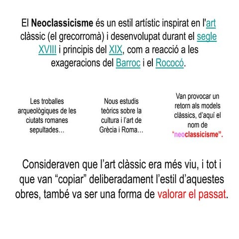 Neoclassicisme ok | PPT