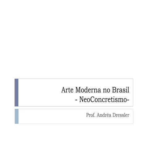 História da arte - Os ismos - Movimentos da Arte Moderna | PPT