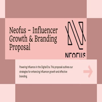 Influencer Growth and Branding Proposal | PDF