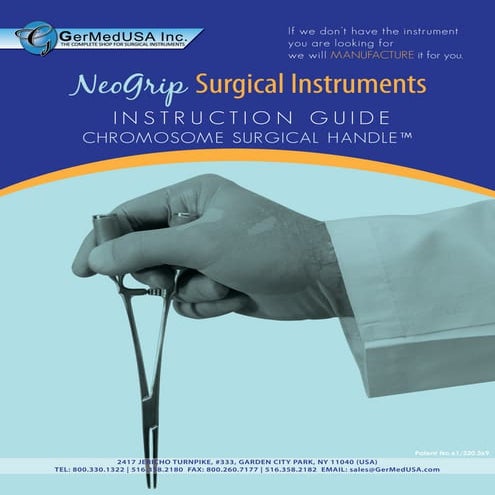 Neogrip instruction guide | PDF