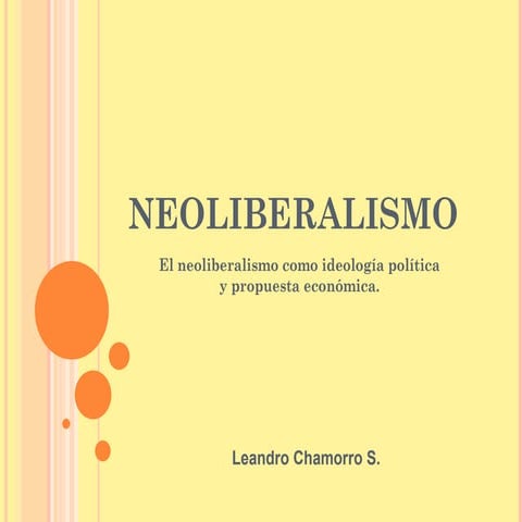 Neoliberalismo (1) | PPT