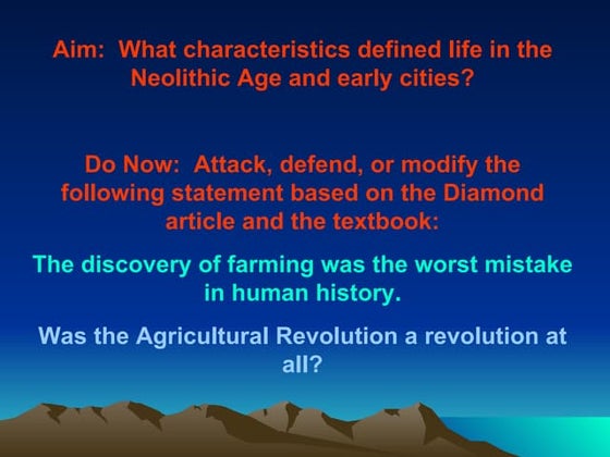 02 neolithic revolution | PPT
