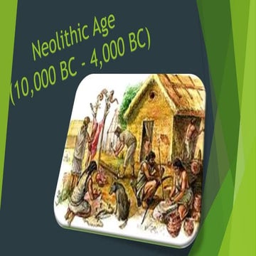 Palaeolithic and neolithic ages | PPT