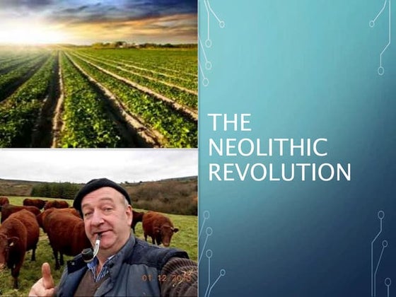 Neolithic revolution | PPT | Agriculture | Industries