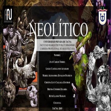 El Neolítico y la prehistoria(visto desde arquitectura) | PPTX