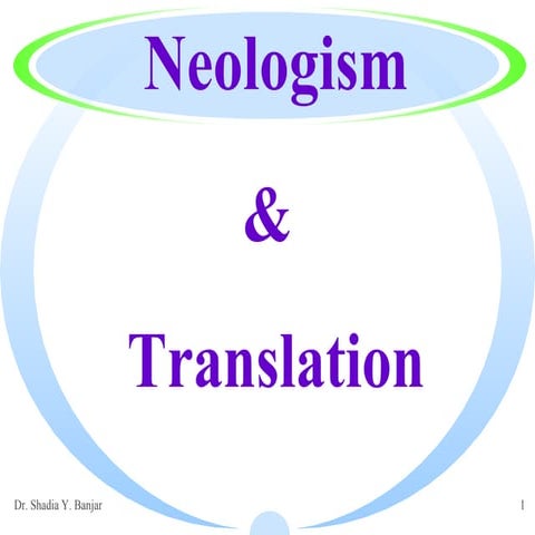 Neologisms | PPT