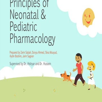 Neonatal pediatric-pharmacology | PPTX