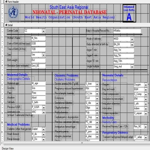 Neonatal form | PDF