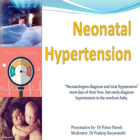 Neonatal hypertension | PPT