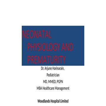Neonatal Physiology and Prematurity.pptx