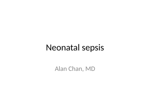 Neonatal case study scenario | PPT