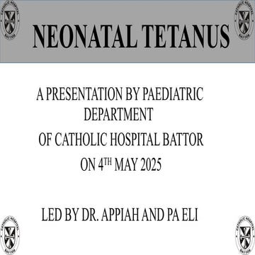 NEONATAL TETANUS AT CATHOLOIC HOSPITAL BATTOR.pptx