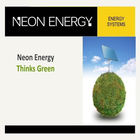 Neon Energy Corporate Presentation | PDF