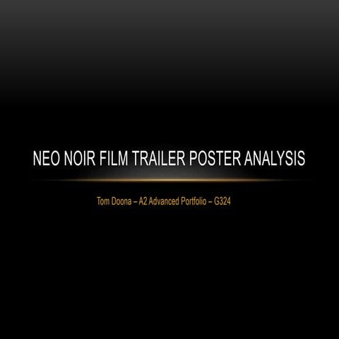 Nightcrawler analysis | PPTX