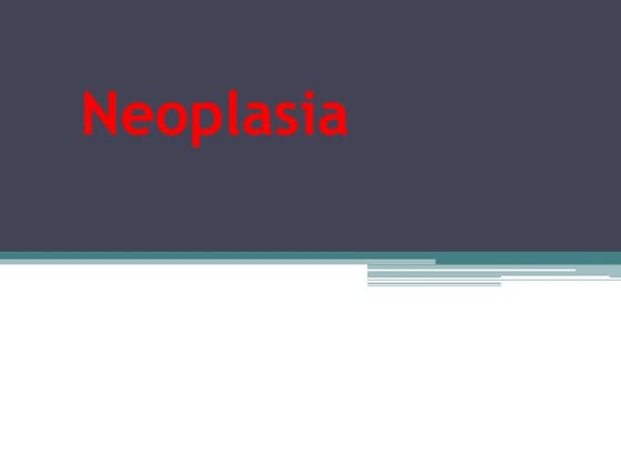 Neoplasia | PPT
