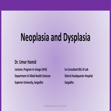 Neoplasia and Dysplasia.pptx