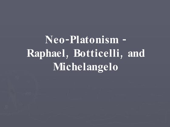 47885749 neo-platonism-handout | PDF