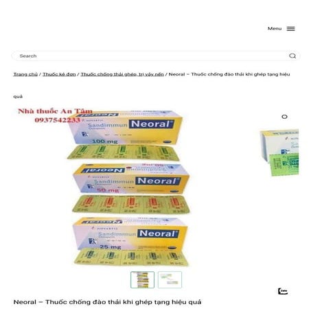 Neoral – thuoc chong dao thai khi ghep tang hieu qua | PDF