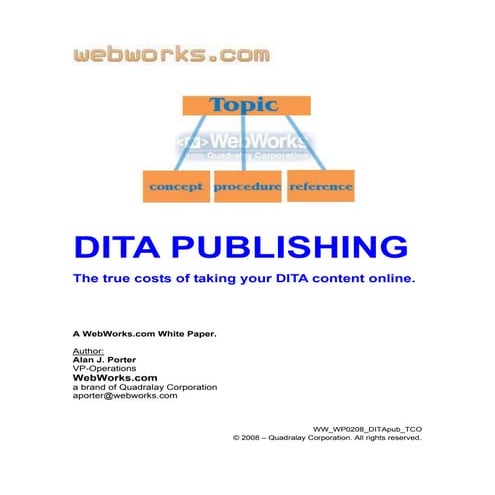 Adobe DITA World: Templates, DITA, and FrameMaker 2015 | PPTX