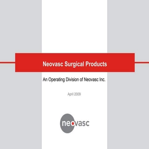 Neovasc Surgical Division | PPT