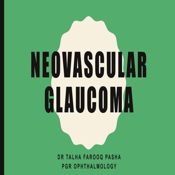 NeoVascular Glaucoma final.pptx