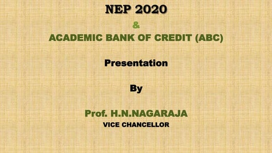 NEP 2020 ppt | PPT