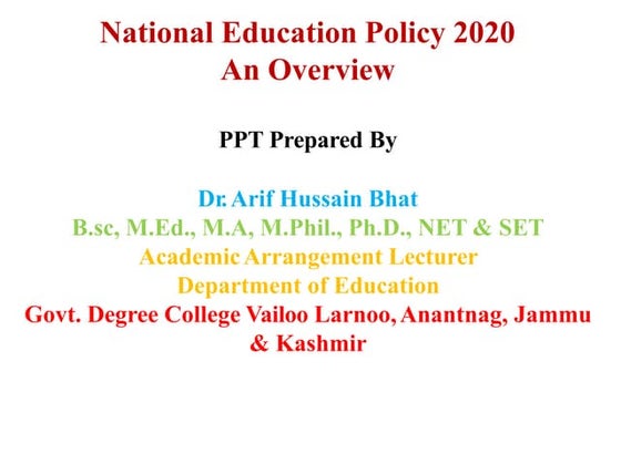 National Qualification Framework of Pakistan | PPTX | Professional School | Postgraduate Education