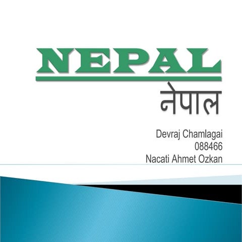 Presentation on Nepal | PPT