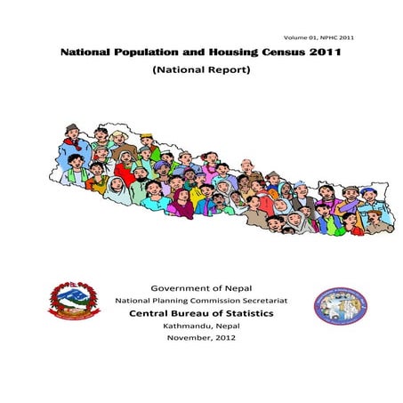 Nepal census-2011-vol1 | PDF
