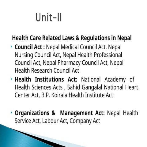 Nepal Medical Council ( Features And Act) .ppt