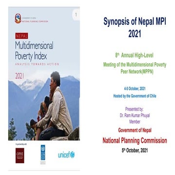 Nepal_MPI2021.micro powerpoint presentation | PPTX
