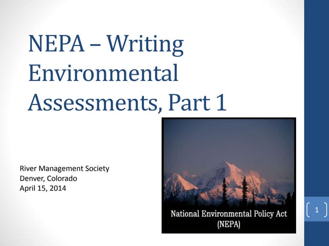Smoothing the NEPA Process for Freight Rail | PDF