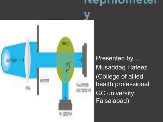 Nephelometry and turbidimetry | PPT