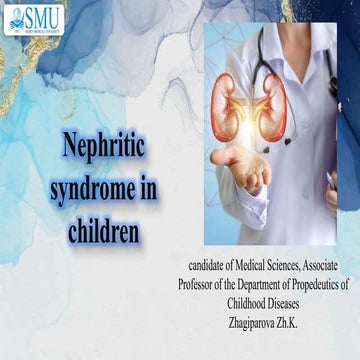 Nephritic syndrome in children mmmm.pptx