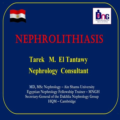 Nephrolithiasis and Pyelonephritis | PPTX