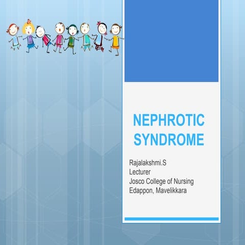 Nephrotic Syndrome Ppt What Is Nephrotic Syndrome? StoryMD