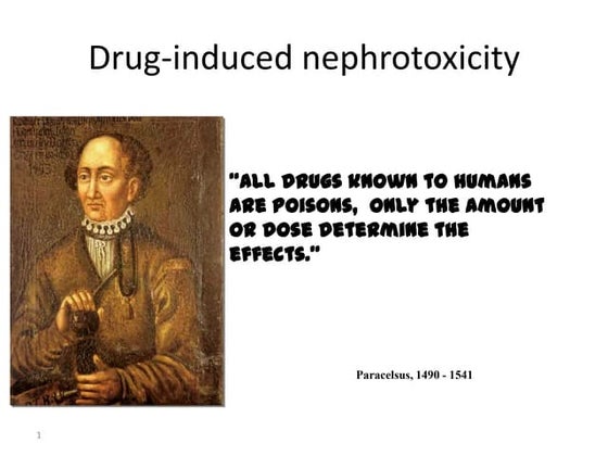 Drug induced kidney disease | PPTX