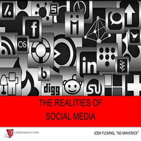 The Realities of Social Media | PPTX | Social Networking | Internet