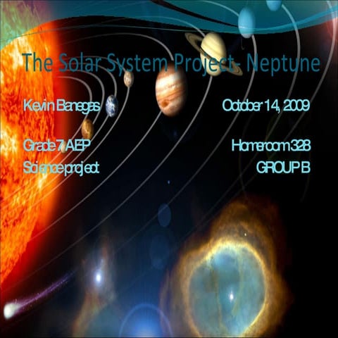 Neptune The Blue Planet | PPT